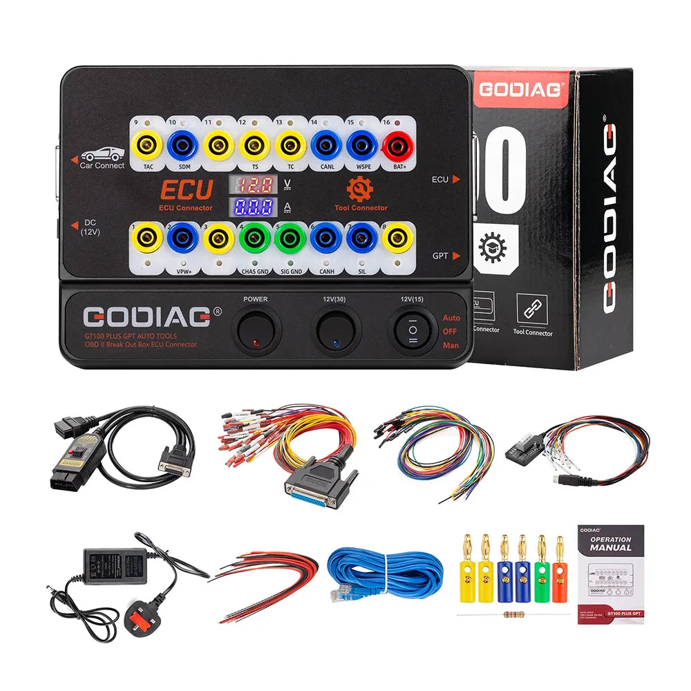 Nuevo GODIAG GT100 PLUS GPT / ENET DOIP 24V-12V – Your Key Store México